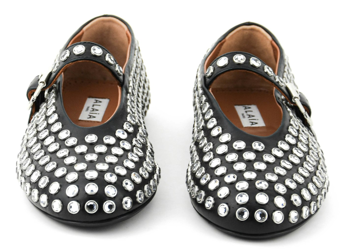 ALAIA BALLERINA STRASS BLACK - Paul warmer